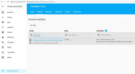 Як додати в сервер Home Assistant сенсор GGreg20_V3 з каналу ThingSpeak - IoT-devices, LLC ...